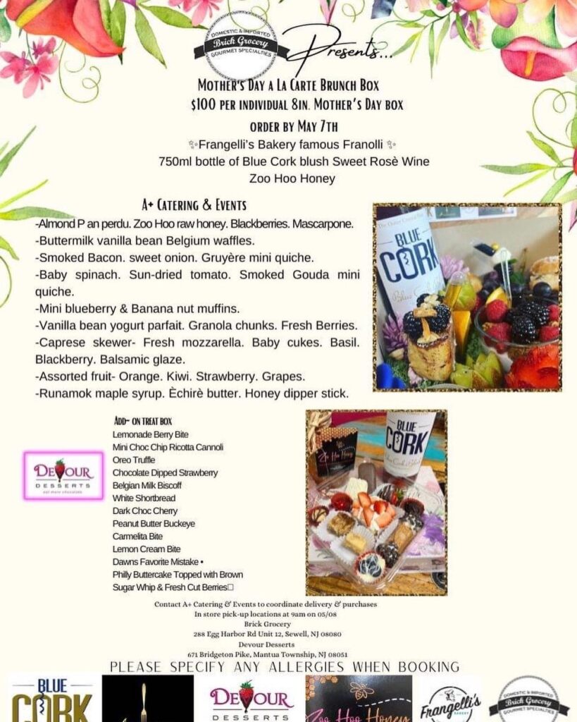 Example Menus - A+ Catering & Events - Serving NJ & the Tri-State Area